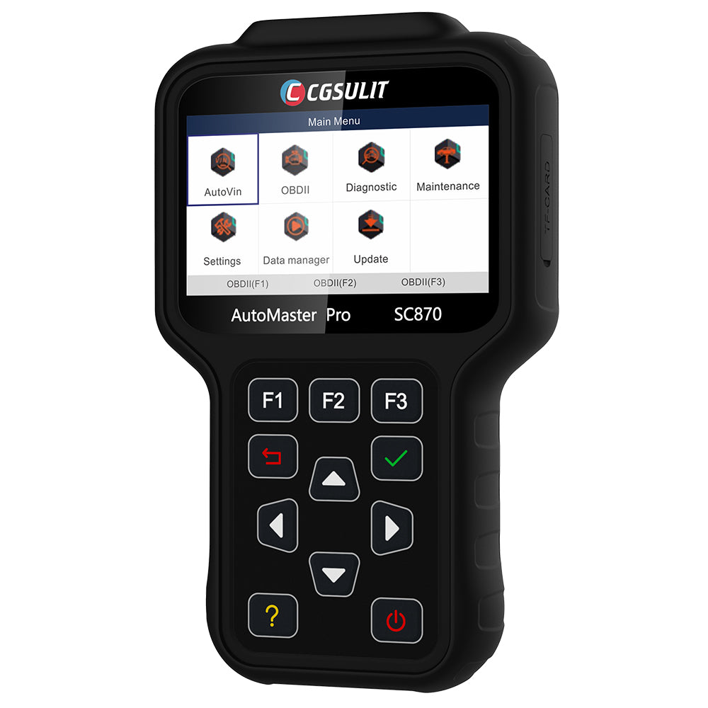 CGSULIT Full Function OBD2 Scanner, 2021 New SC870 All Systems Univers ...